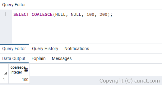PostgreSQL - NULL を ISNULL、NVL、IFNULL のように変換する方法